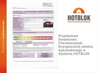 Hotblok - instrukcja jak budować | PPT