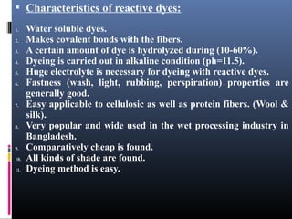 Hot brand reactive dyes and application | PPT