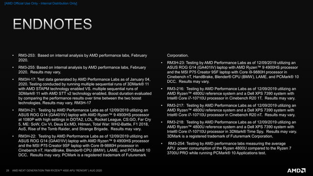 Hot Chips: AMD Next Gen 7nm Ryzen 4000 APU | PPTX | Operating Systems ...