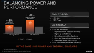 Hot Chips: AMD Next Gen 7nm Ryzen 4000 APU | PPTX | Operating Systems | Computer Software and ...
