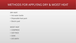 HOT & COLD APPLICATION in MidwiferyPPT.pptx