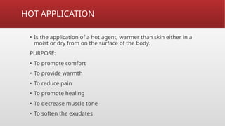 HOT & COLD APPLICATION in MidwiferyPPT.pptx