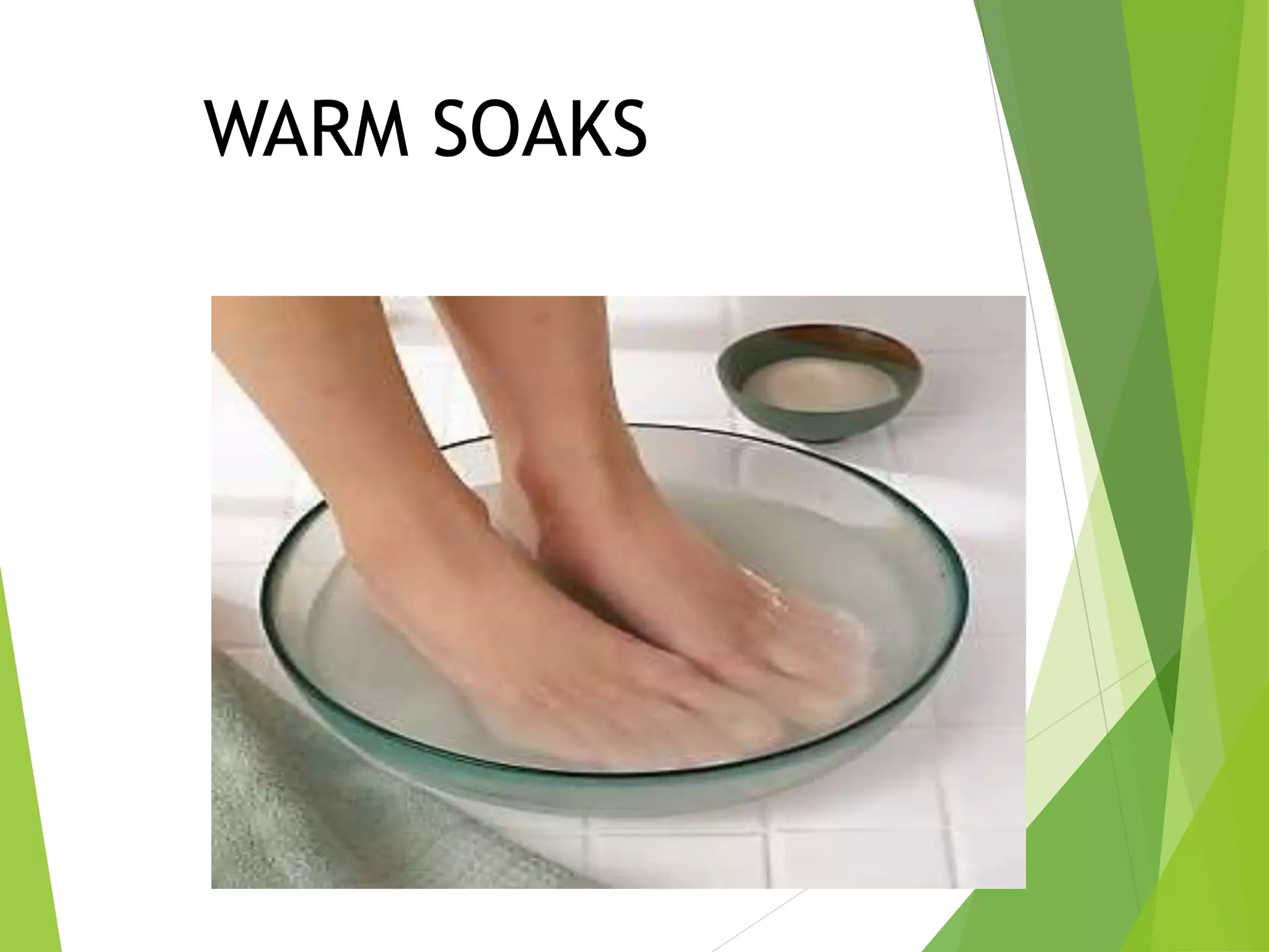 Hot & cold applications types | PPTX