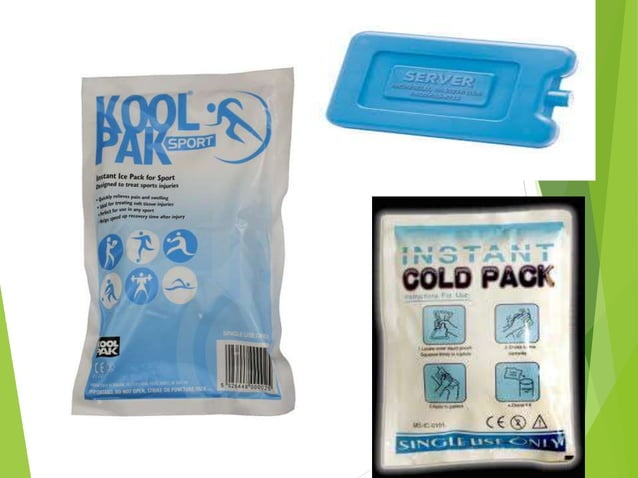 Hot & cold applications types | PPTX