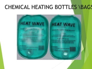 Hot & cold applications types | PPT