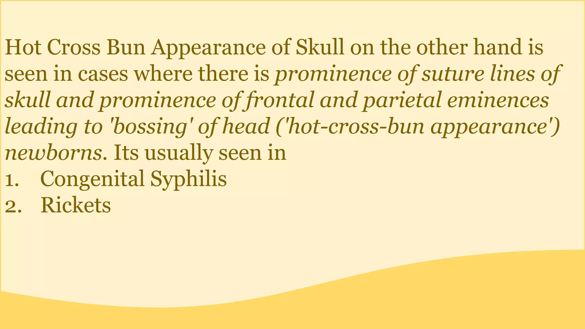 Hot cross bun appearance | PPTX