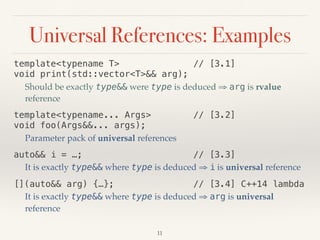 Hot С++: Universal References And Perfect Forwarding | PPT