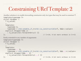 Hot С++: Universal References And Perfect Forwarding | PPT