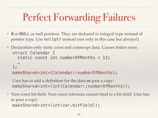 Hot С++: Universal References And Perfect Forwarding | PPT