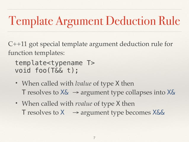 Hot С++: Universal References And Perfect Forwarding | PPT