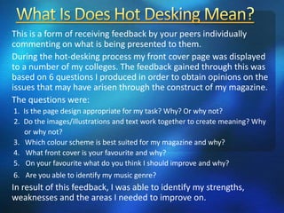 Hot desking feedback | PPTX | Desktop Publishing | Computer Software ...