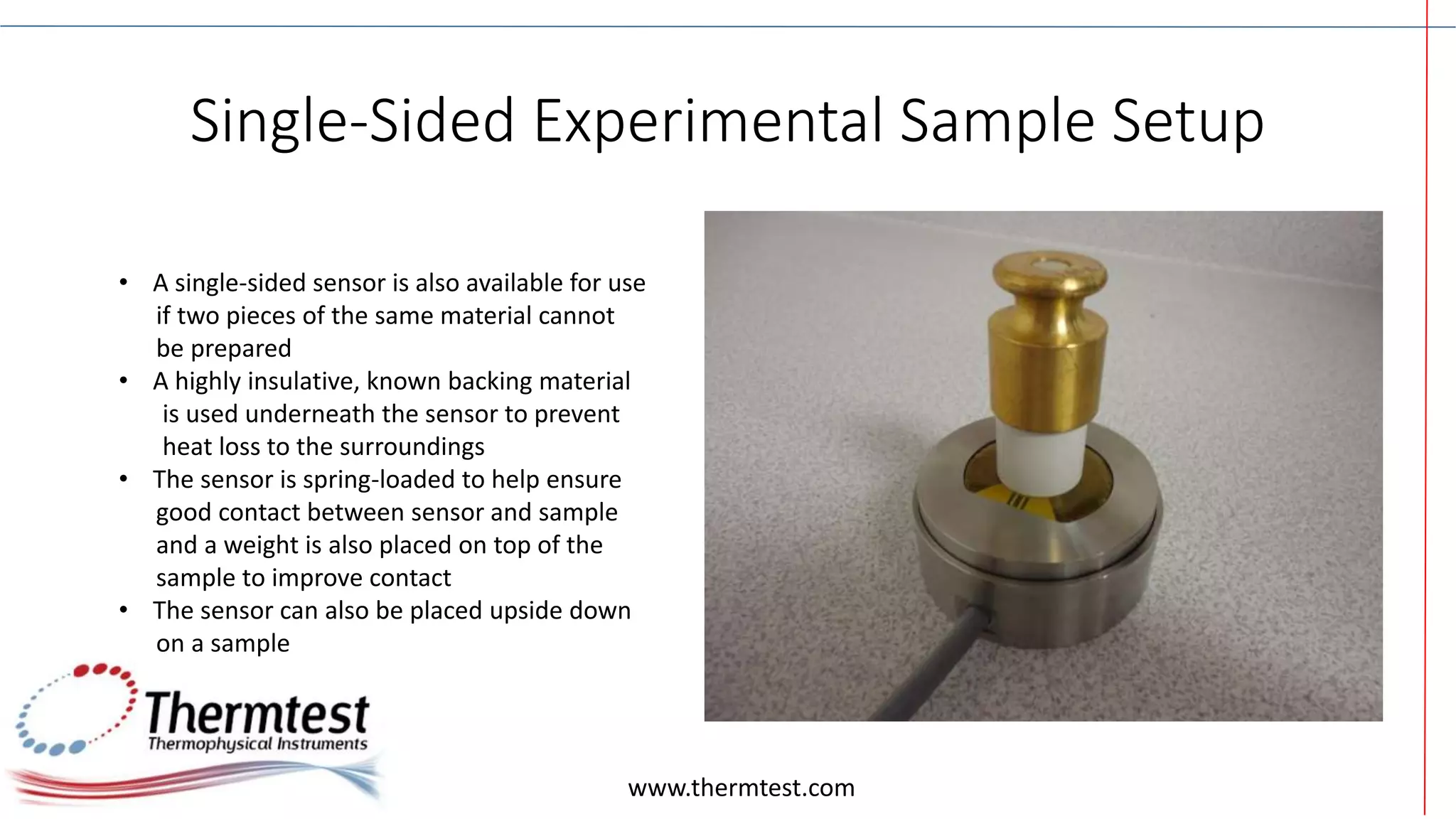 Hot Disk Transient Plane Source Technique - Thermal Conductivity | PPTX