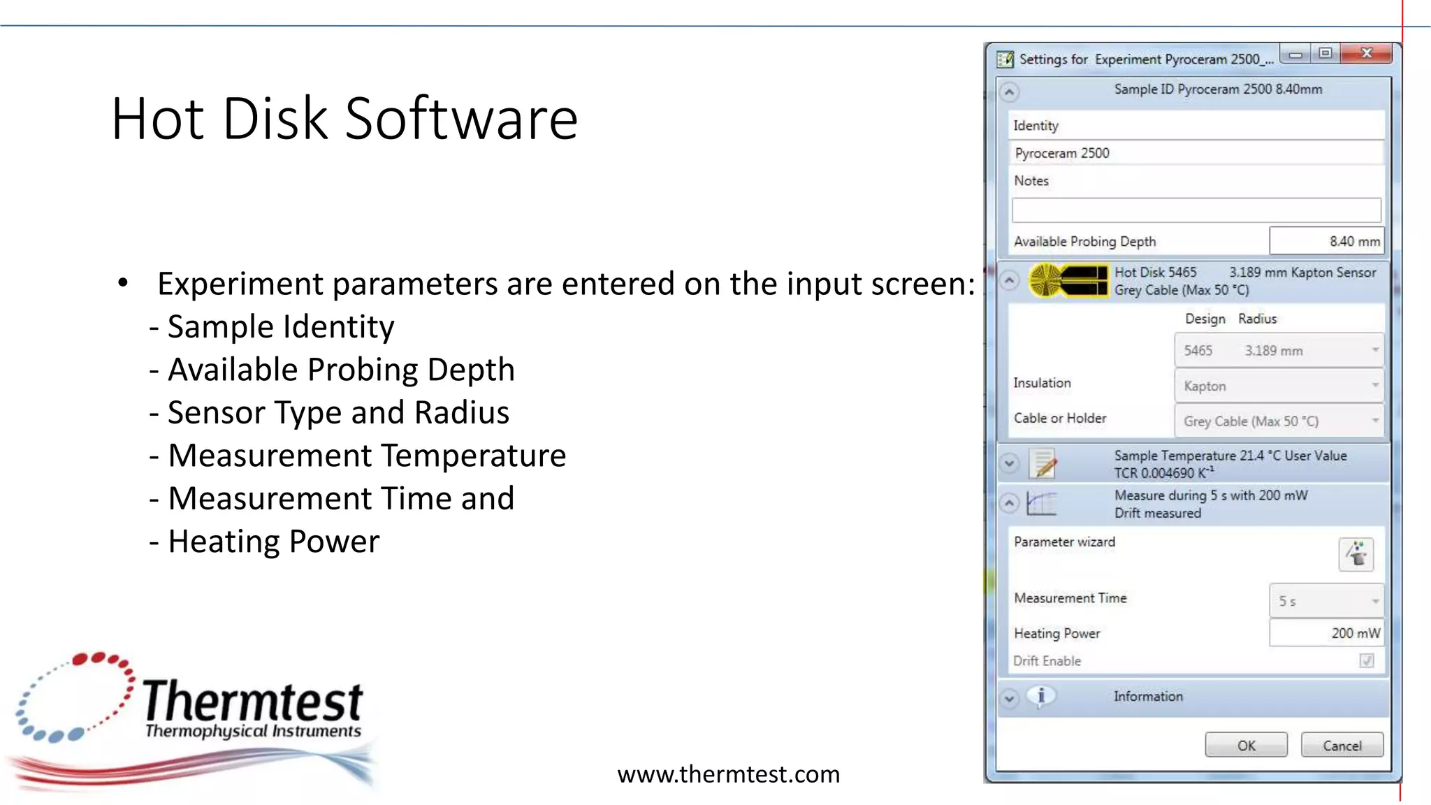 Hot Disk Transient Plane Source Technique - Thermal Conductivity | PPTX