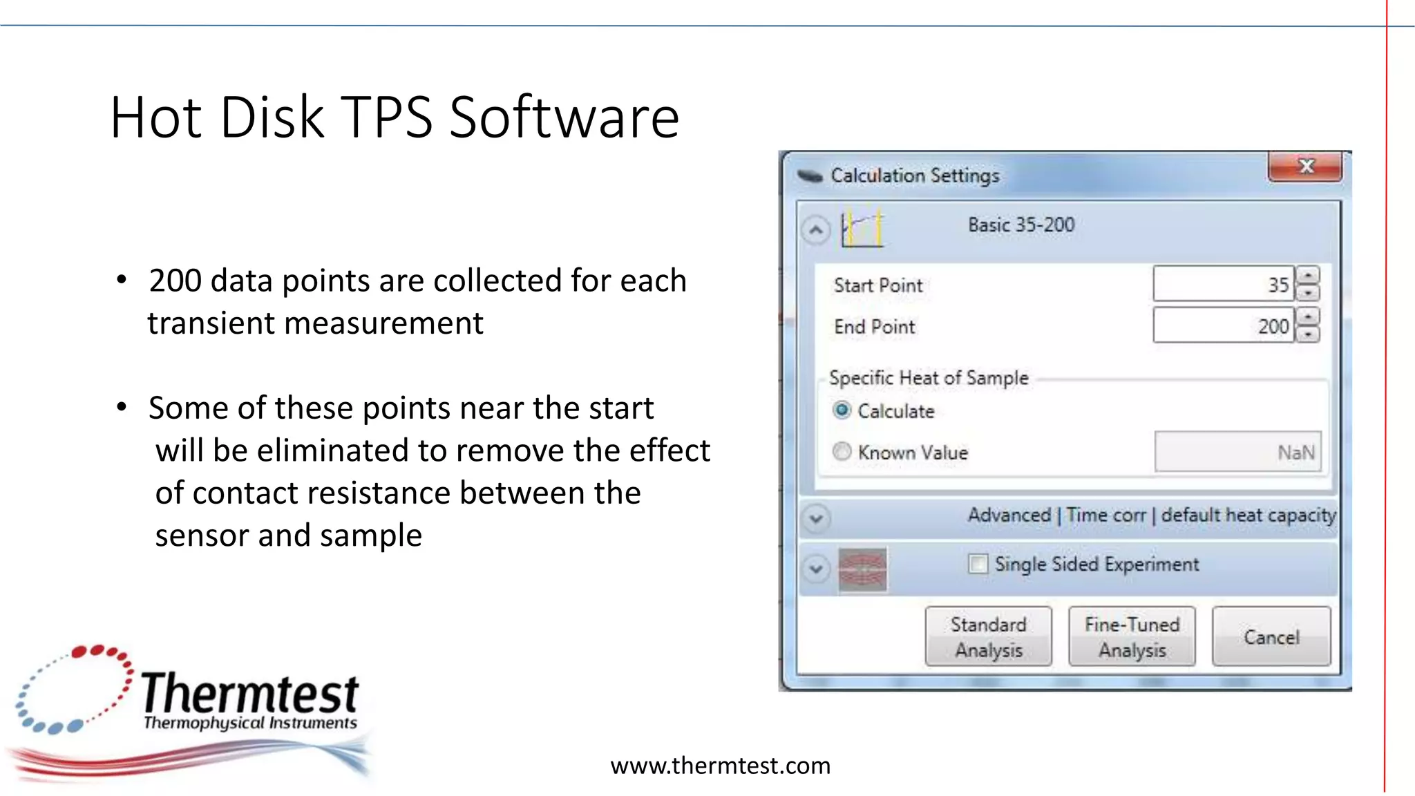 Hot Disk Transient Plane Source Technique - Thermal Conductivity | PPTX