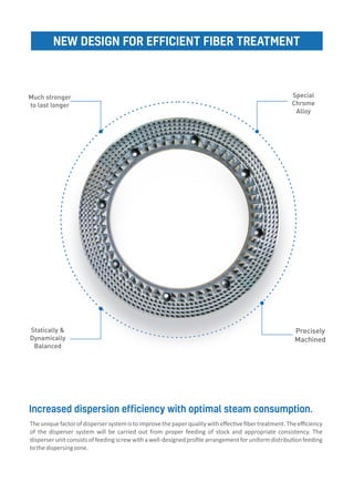 Pressurized Hot Disperser Unit - Paper Pulp Machinery | PDF