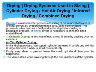 Hot drying in textile finishing | PPTX