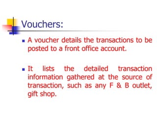 Hotel front-office-voucher | PPTX