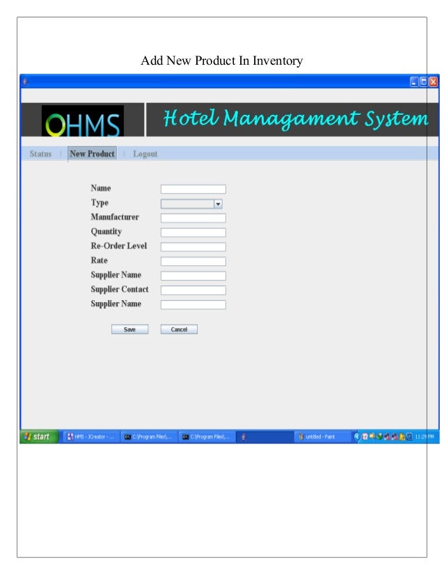 Hotel management-system-hms