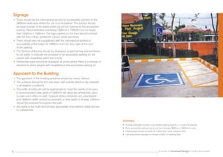 Manual on Universal Design in built environments | PDF