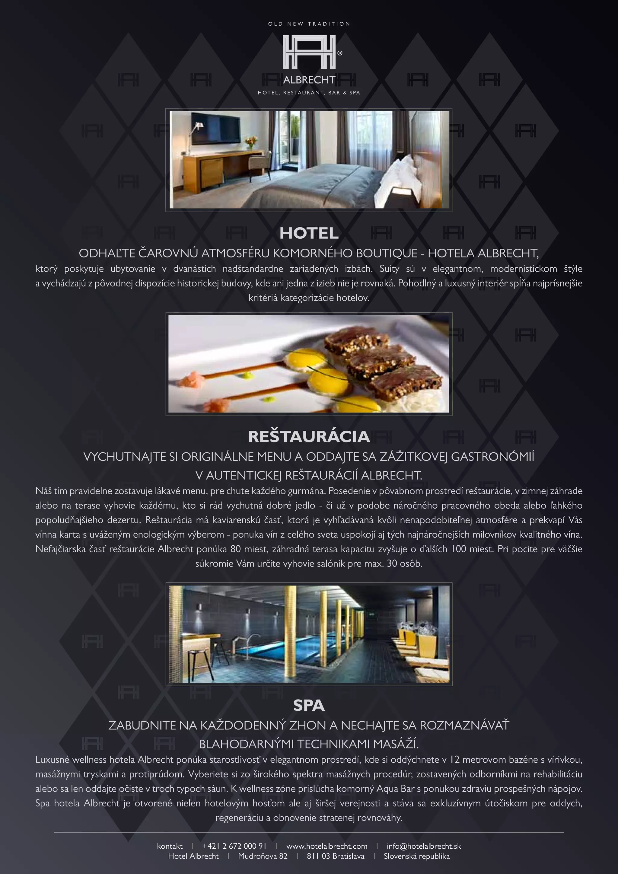 Luxury hotel Albrecht Bratislava | PDF
