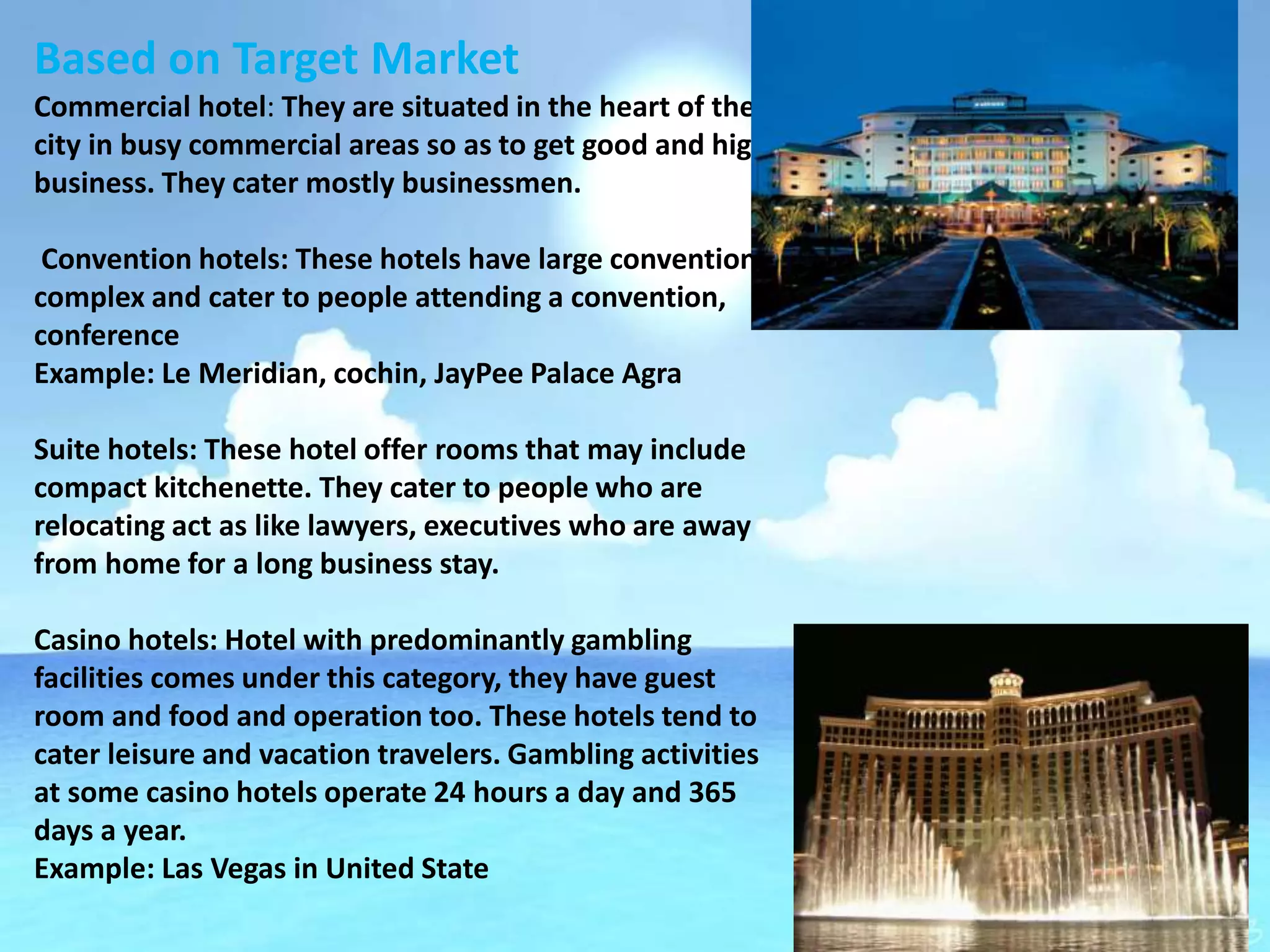 Hotel and classification of hotels | PPTX