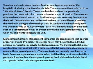 Hotel and classification of hotels | PPTX