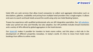 Hotel API | Hotel Reservation Systems | Best Hotel Booking Engine | PPT