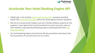 Hotel Booking Engine API | PPT