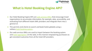 Hotel Booking Engine API | PPT