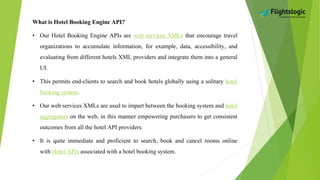 Hotel Booking Engine API | PPTX