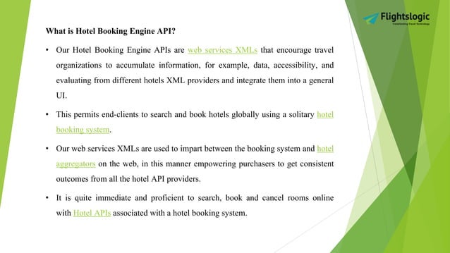 Hotel Booking Engine API | PPT