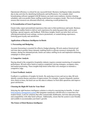 Hotel Business Intelligence_ Transform Data Into Hotel Success.docx