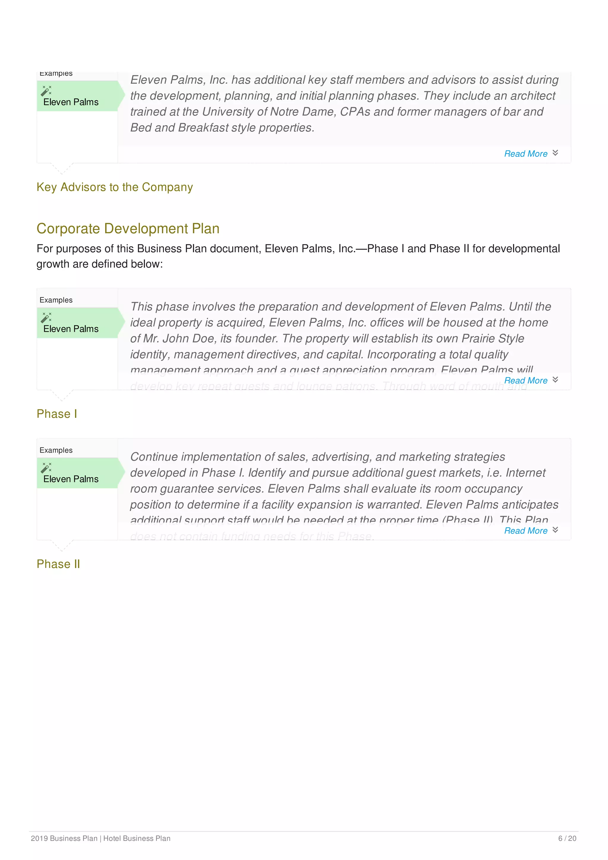 Hotel business plan example | PDF | Hotel Properties | Real Estate