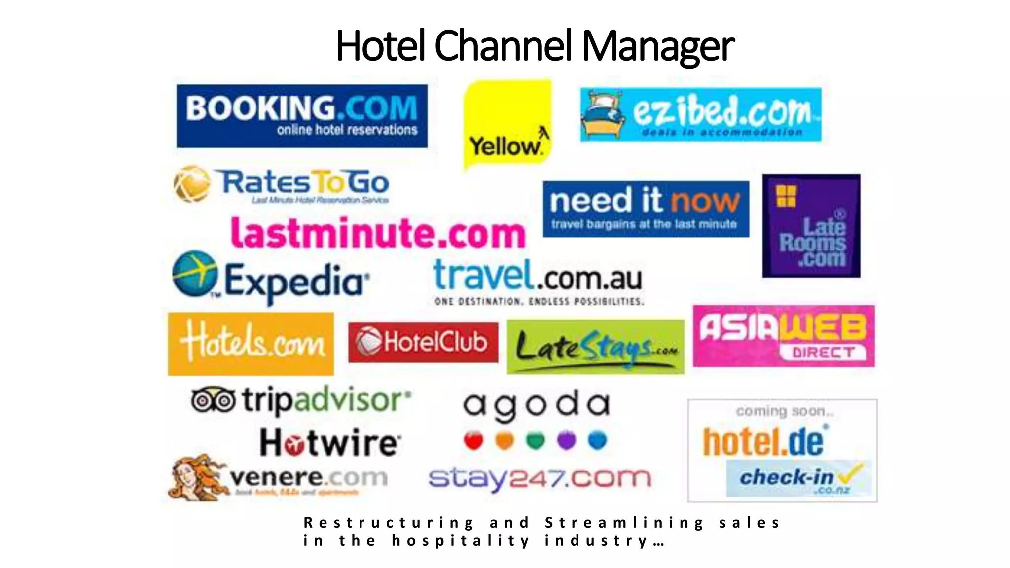 Hotel channel manager | PPT