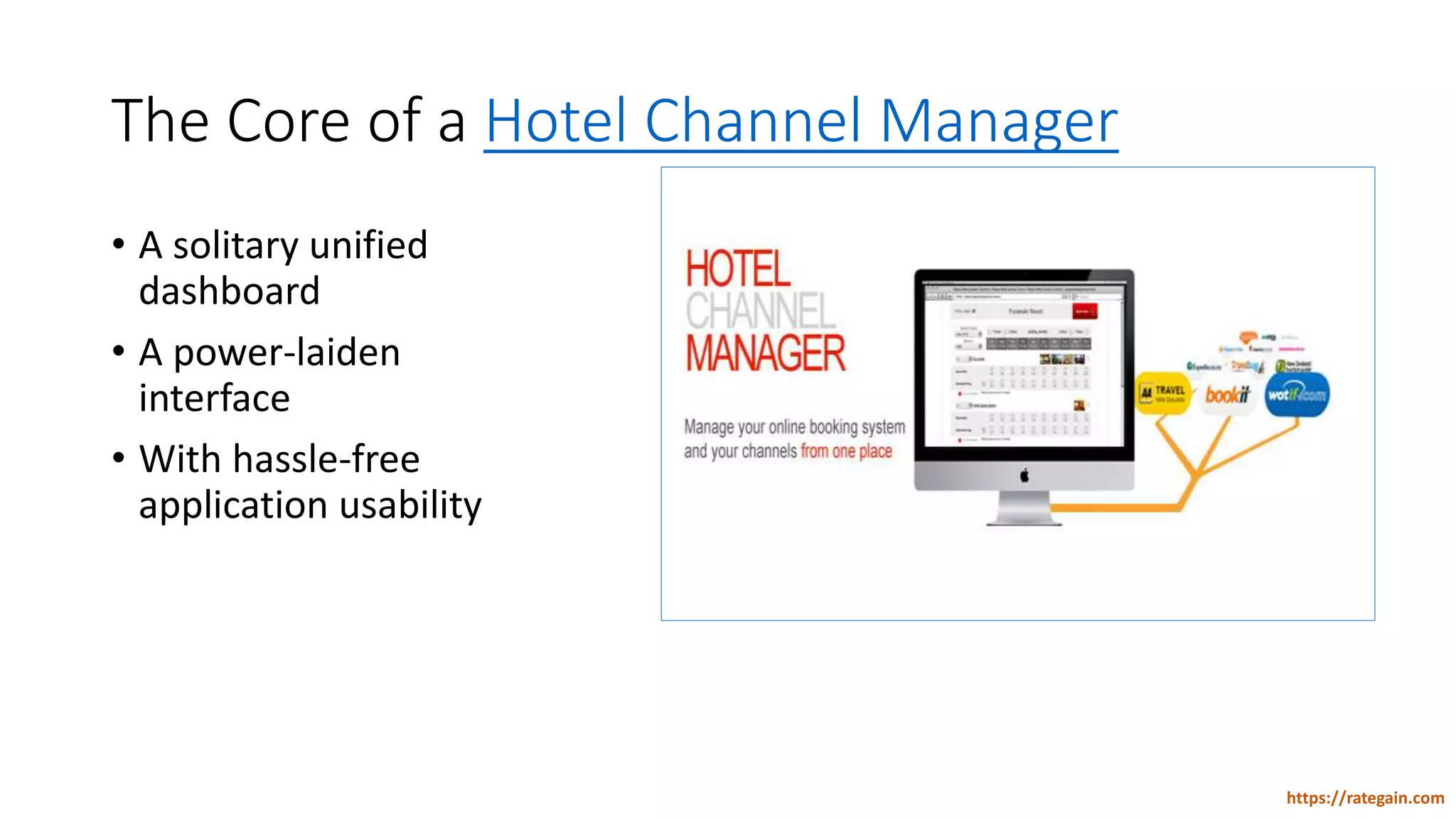 Hotel channel manager | PPTX
