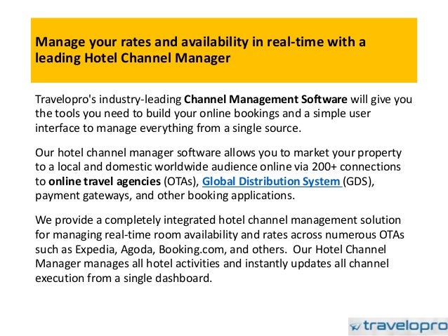 Hotel Channel Manager | PPT
