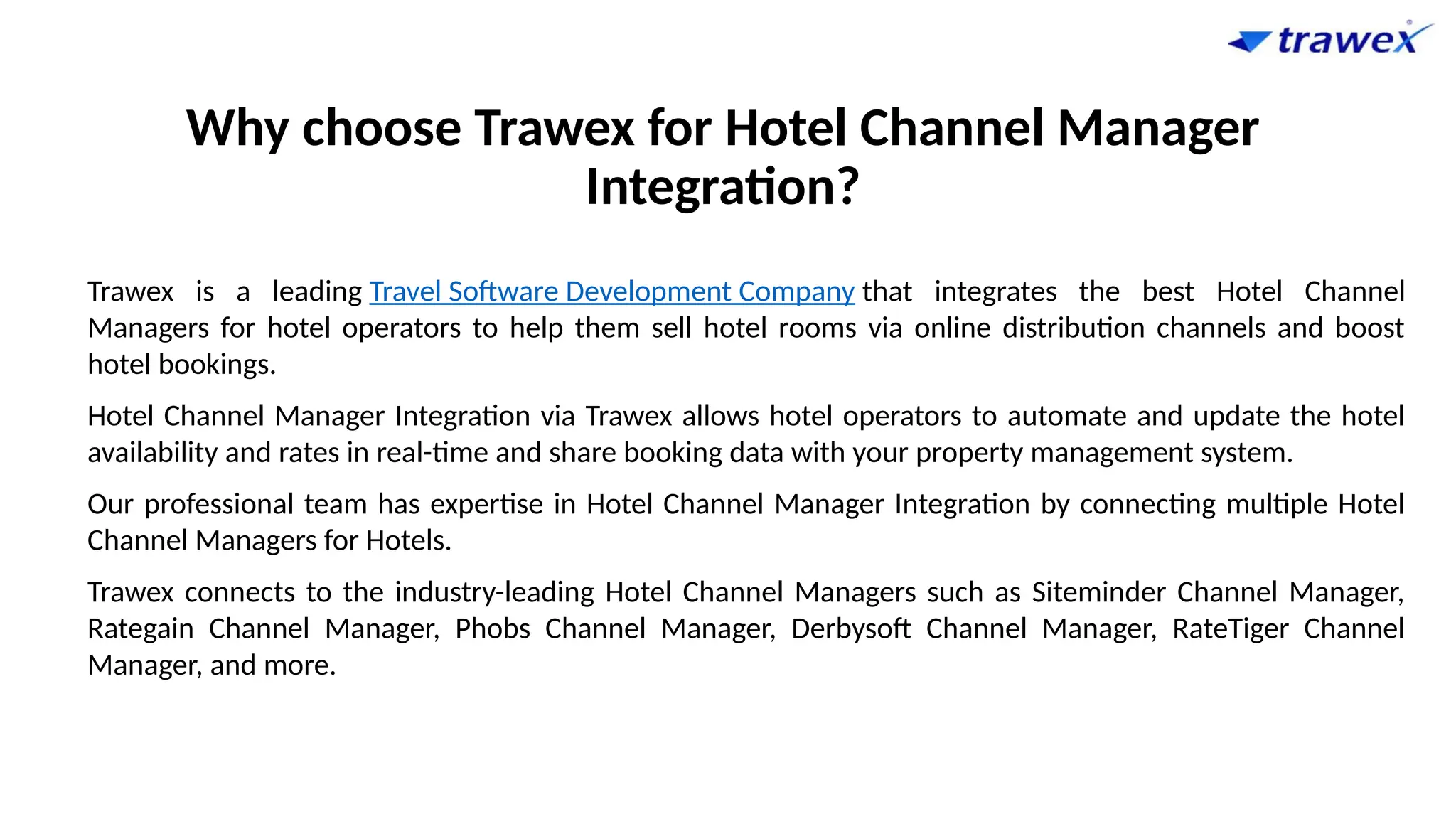 Hotel Channel Manager | Distribution Management System | PPTX