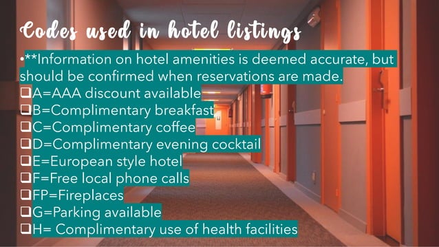 Hotel codes, rules and regulations | PDF | Hospitality Industry ...