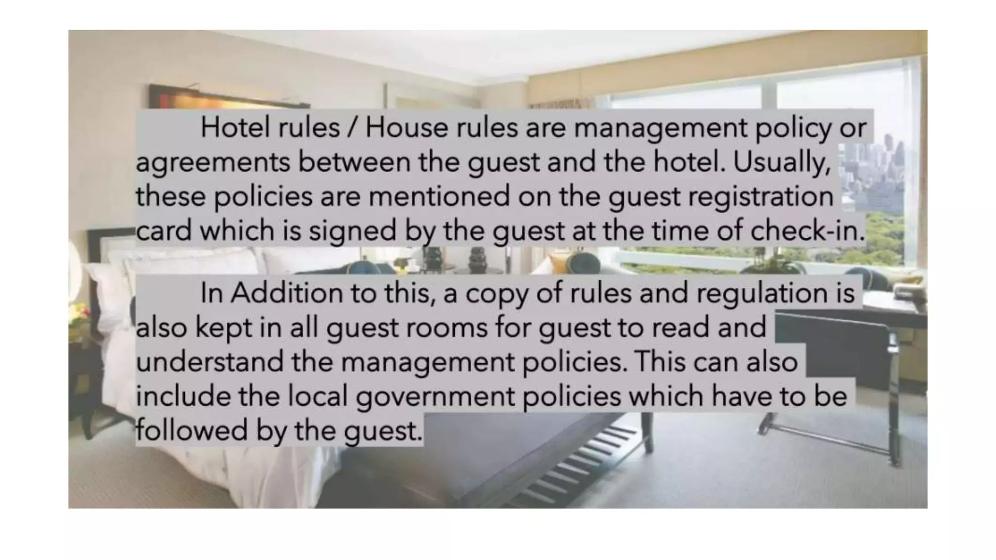 Hotel Codes, Rules & Regulation.pptx
