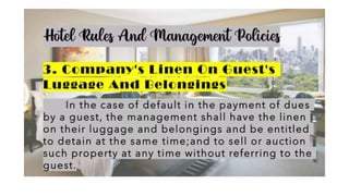 Hotel Codes, Rules & Regulation.pptx