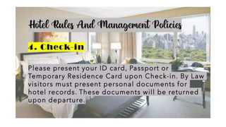 Hotel Codes, Rules & Regulation.pptx