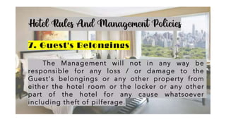 Hotel Codes, Rules & Regulation.pptx