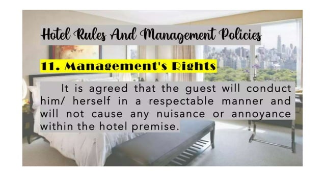 Hotel Codes, Rules & Regulation.pptx