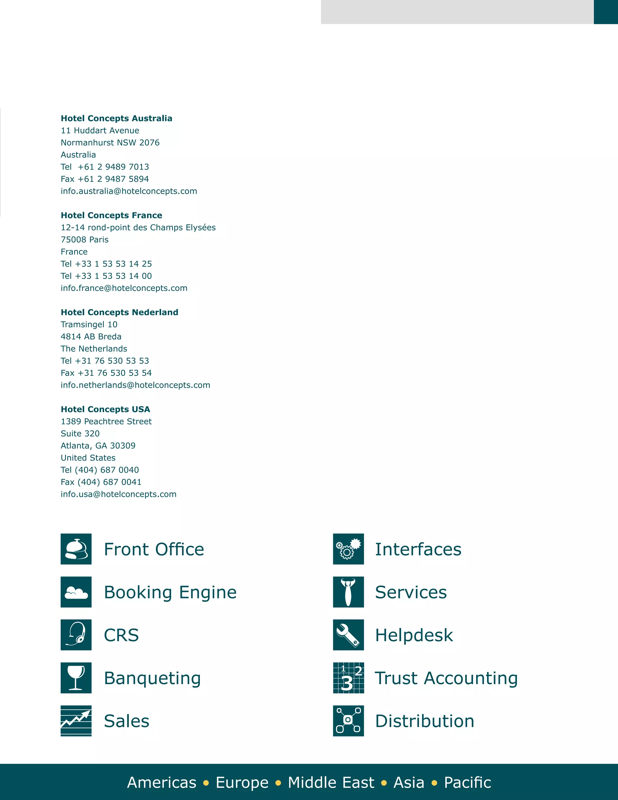 Hotel Concepts Company Profile | PDF