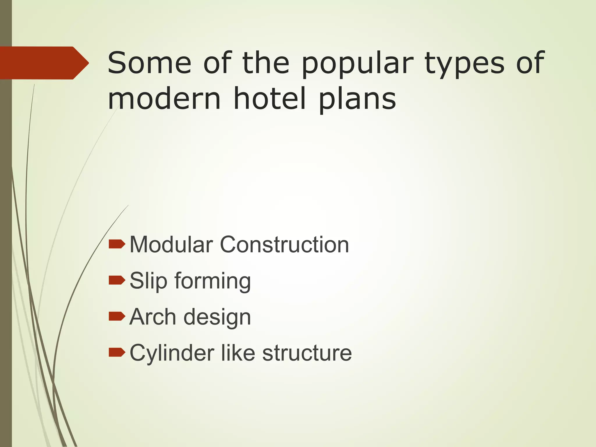 Hotel design considerations | PPTX