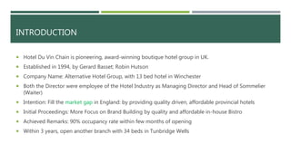 Hotel du Vin | PPTX