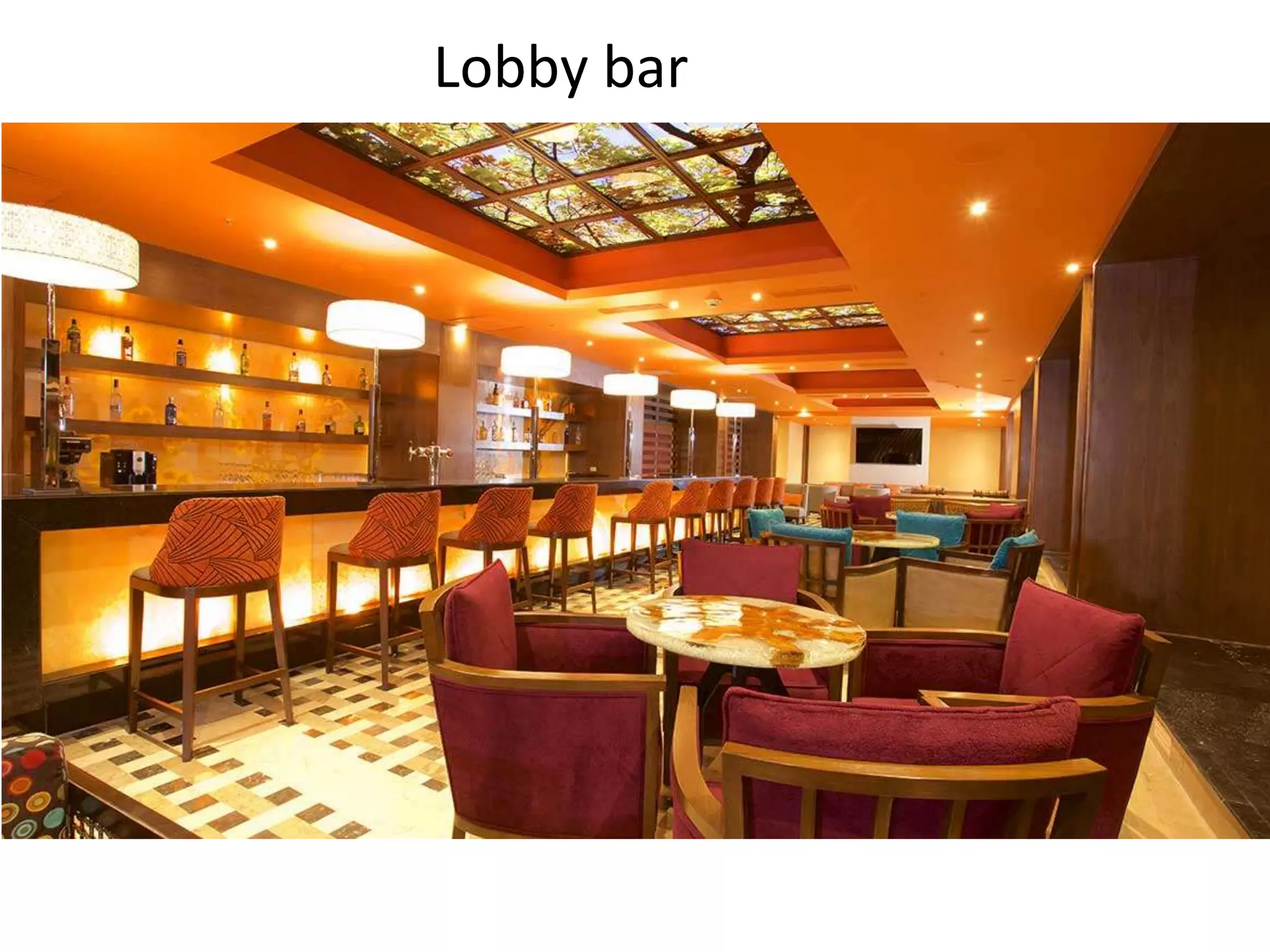 Hotel entrance, lobby layout; front office | PPTX