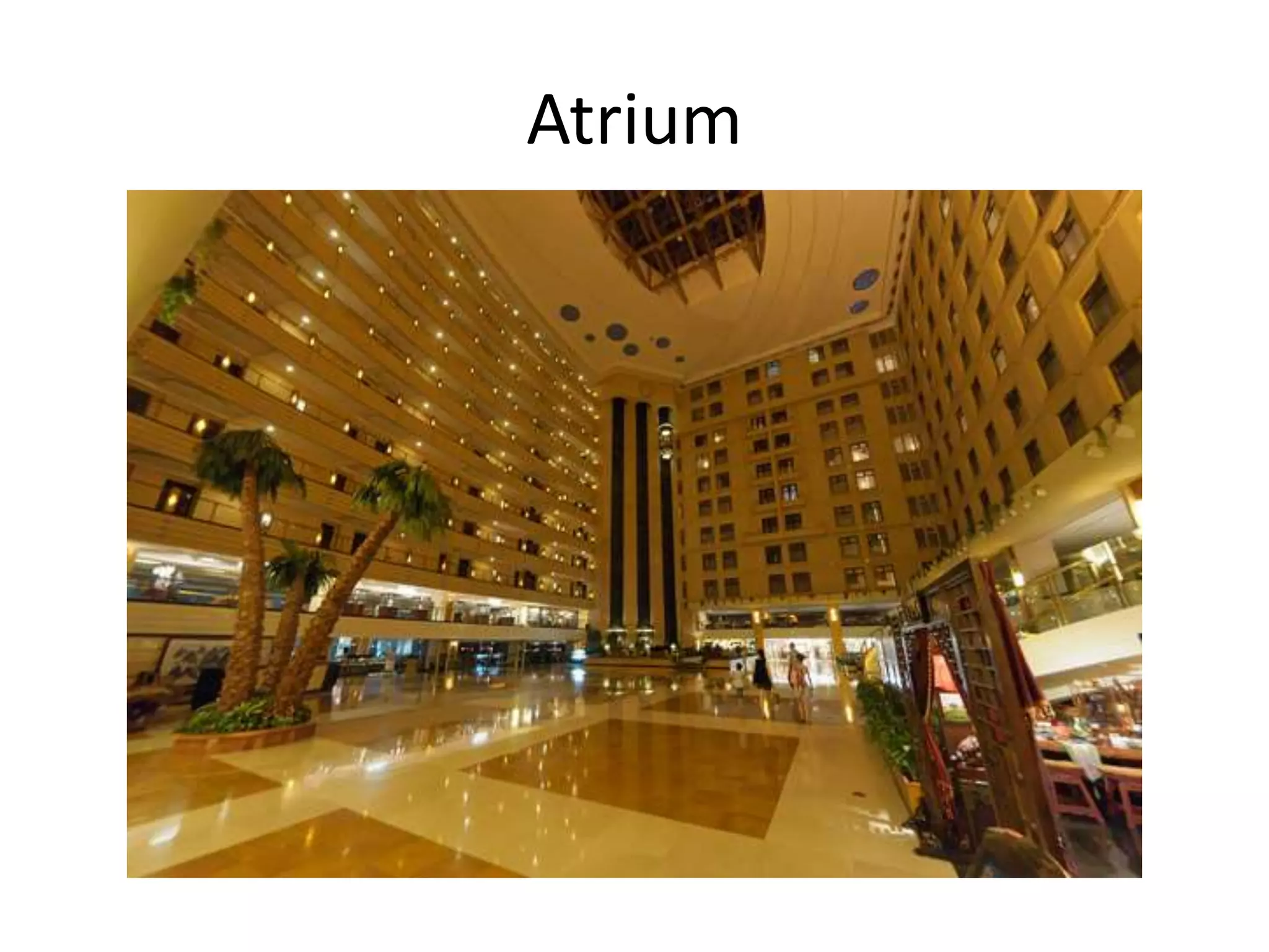 Hotel entrance, lobby layout; front office | PPTX