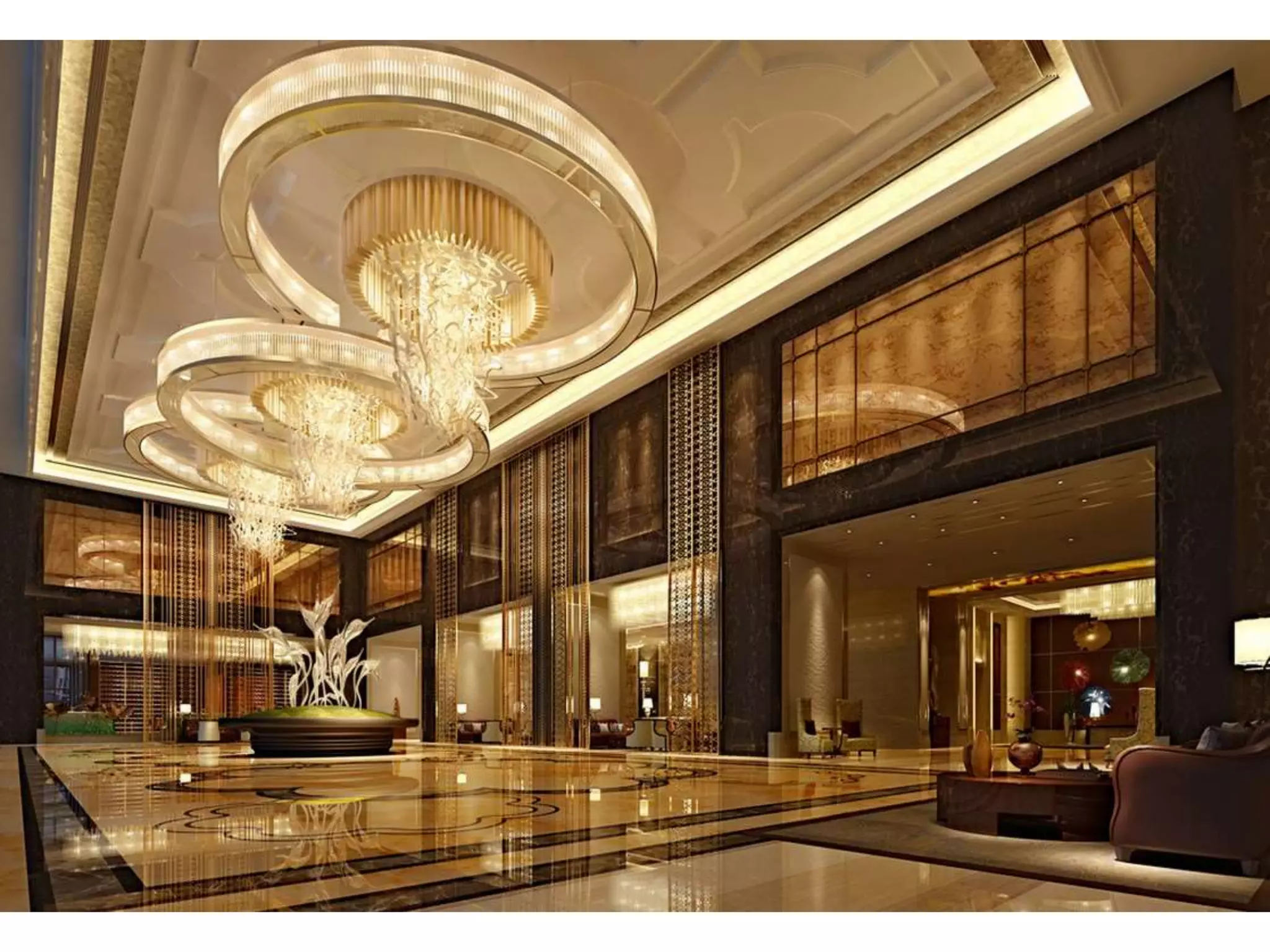 Hotel entrance, lobby layout; front office | PPTX