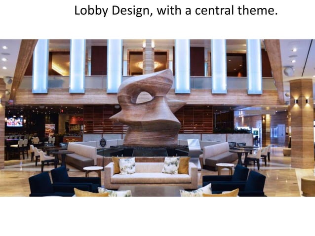 Hotel entrance, lobby layout; front office | PPTX